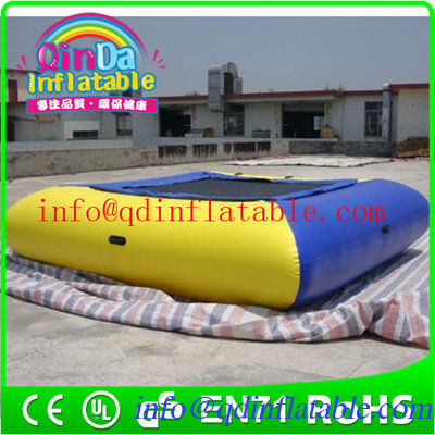 Inflatable water park games air bouncer inflatable trampoline,cheap water trampolin