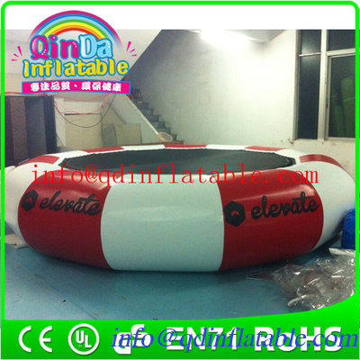 2015 summer sport game inflatable water trampoline used water trampoline