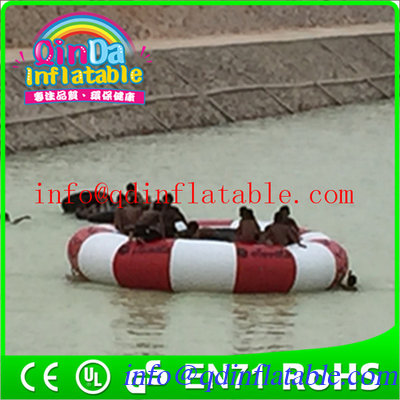 2015 summer sport game inflatable water trampoline used water trampoline
