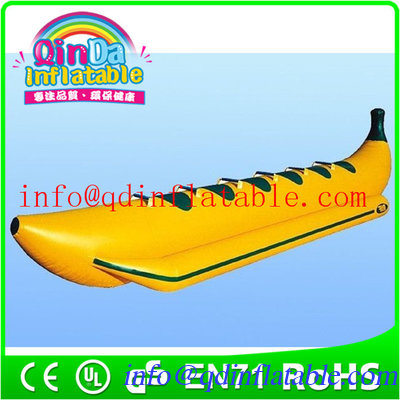 Inflatable banana shape boat water ski tube Summer passionate sports equipment
