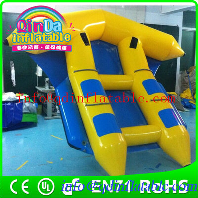 Funny inflatable flyfish boat water park boat for leisure water sport game