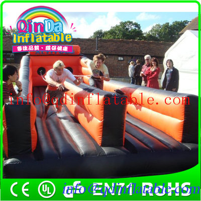 Inflatable sports inflatable games bungee run for sale inflatable bungee run for sale