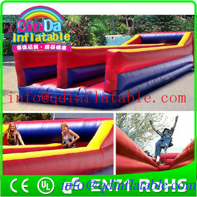 Outdoor party fun sport inflatable bungee run for sale hot inflatable bungee jump
