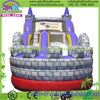 Guangzhou QinDa Bouncy Castle Inflatable, Inflatable Slide with CE