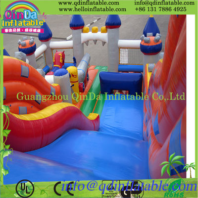 Inflatable Bounce House Super Slide Moonwalk Jumper Bouncer Bouncy Jump Castle