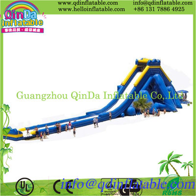 QinDa Inflatable cartoon inflatable slide and bouncer, inflatable bouncy slide for sale