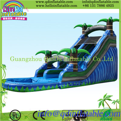 New design inflatable long slide/inflatable outdoor water slide
