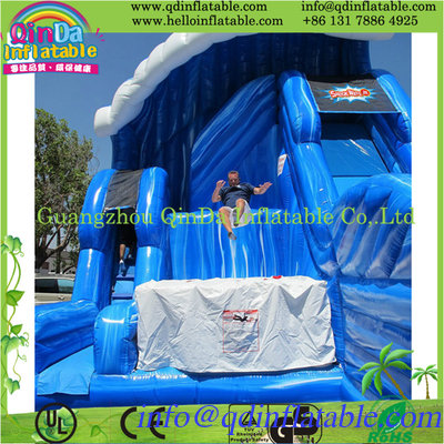 Colorful inflatable sliding slide aladdin, inflatable bouncer slide