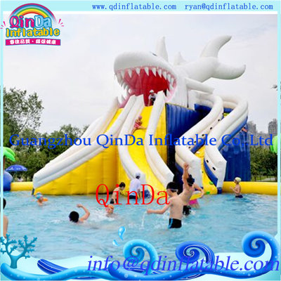 water park, inflatable water park pool slide, inflatable water pool slide for sale