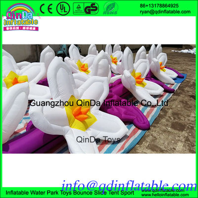 Customized Promotion PVC or Oxford Party Led Decoration Lighting Wedding inflatable flower