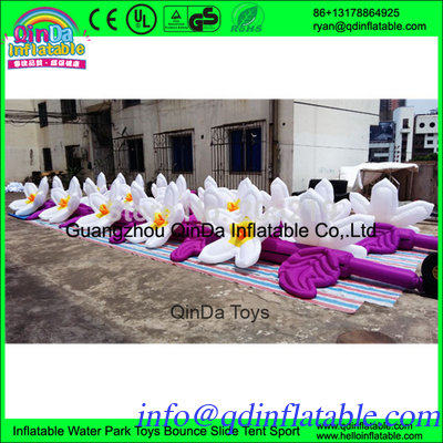 Customized Promotion PVC or Oxford Party Led Decoration Lighting Wedding inflatable flower