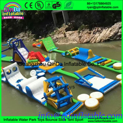Sea Inflatable water gmae slides inflatable water park for sale Giant water game