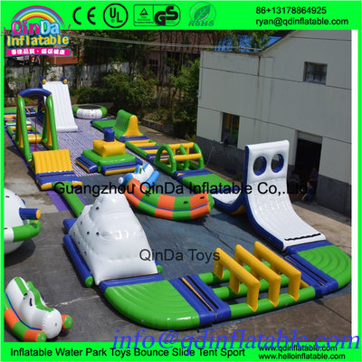 Sea Inflatable water gmae slides inflatable water park for sale Giant water game