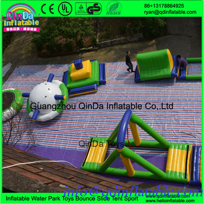 Sea Inflatable water gmae slides inflatable water park for sale Giant water game