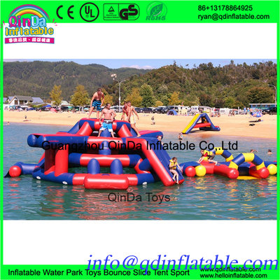 2017 new designed outdoor giant inflatable amusement water park for sale