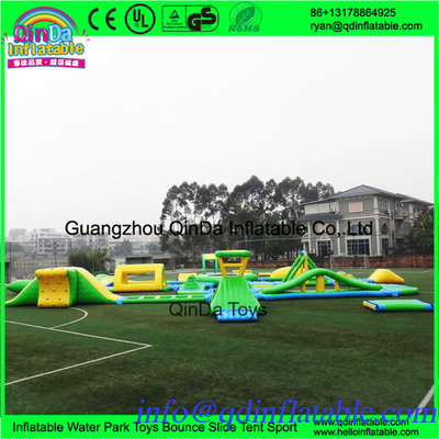 Quality giant inflatable water park, inflatable commercial water park for sale