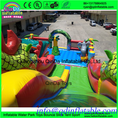 Cheap Kids Inflatable Amusement Park Customized Giant Inflatable Amusement Park Inflatable Fun City