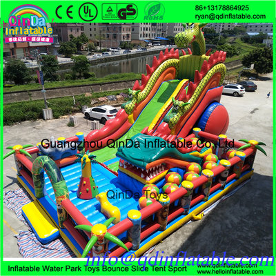 Cheap Kids Inflatable Amusement Park Customized Giant Inflatable Amusement Park Inflatable Fun City