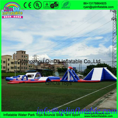 Guangzhou Qinda inflatable floating water park games giant adults inflatable water park
