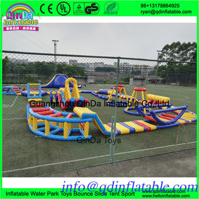 outdoor inflatable water trampoline with slide for sale/ Inflatable Aqua Park/ Water Park Equipment With