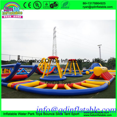 outdoor inflatable water trampoline with slide for sale/ Inflatable Aqua Park/ Water Park Equipment With