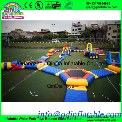outdoor inflatable water trampoline with slide for sale/ Inflatable Aqua Park/ Water Park Equipment With