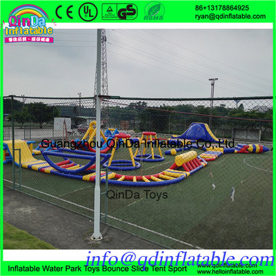 outdoor inflatable water trampoline with slide for sale/ Inflatable Aqua Park/ Water Park Equipment With