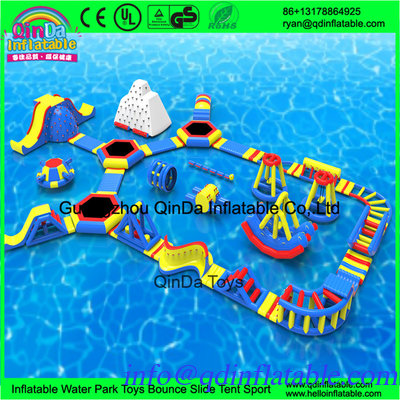 Giant inflatable water park/Summer games for adult/used water park slides for sale