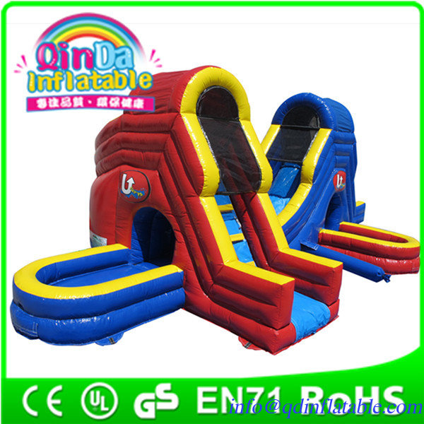 2015 water park slides for sale,inflatable water slide with air blower