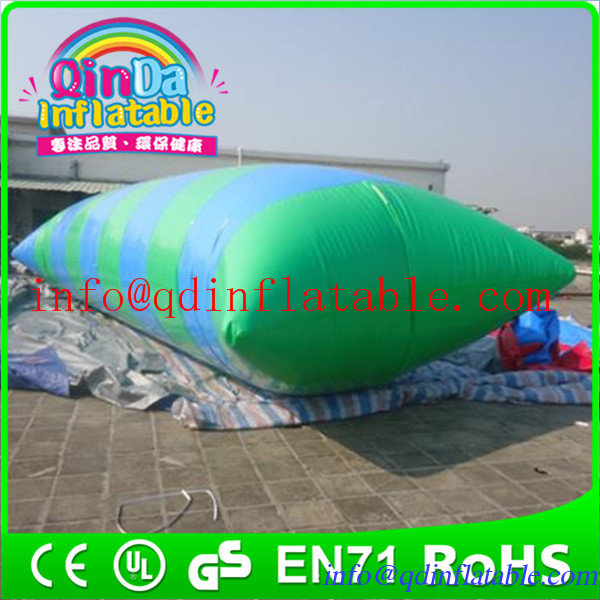 QinDa customized size inflatable water blob inflatable water catapult blob for sale