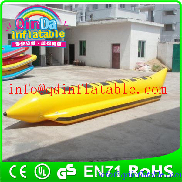 Inflatable aqua flyfish/banana boats inflatable flying boats for water sports