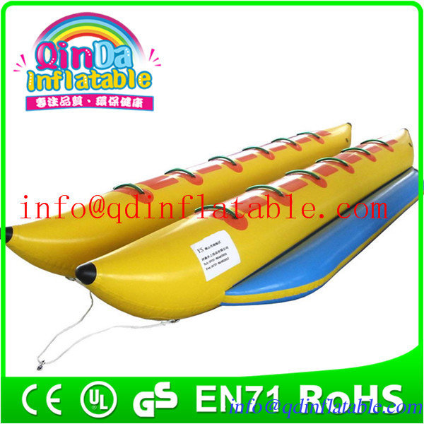 Inflatable Aqua Surfing Banan Durable inflatable water games flyfish banana boat for park