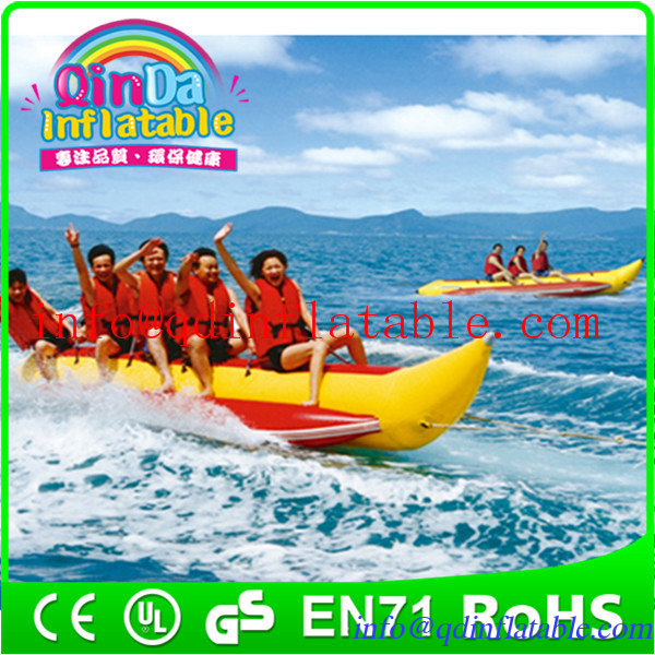 Summer Water Sports Banana Boat/cheap Inflatable Banana Boat for sale