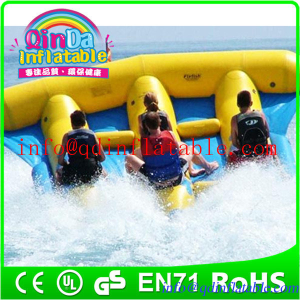 flying fish boat pvc inflatable banana boat flying fish boat for sale