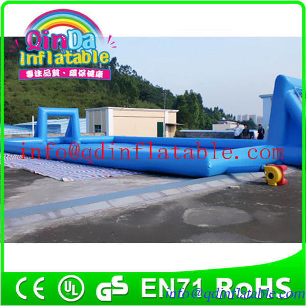inflatable soccer pitch for Adult inflatable football field for slae China inflatable game