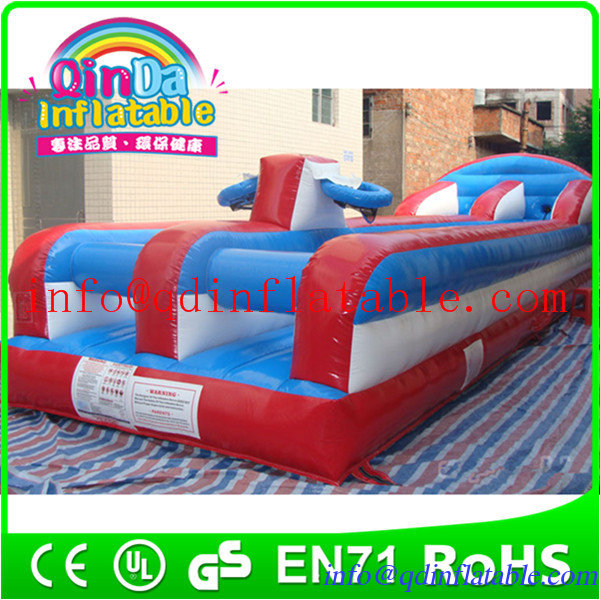 2015 inflatable sport games inflatable bungee run for sport games bungee run for sale