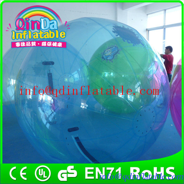 Funny inflatable roller ball walk on water ball human hamster ball in pool