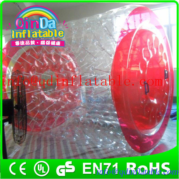 QinDa commercial inflatable water roller,inflatable roller ball,water roller balls at low