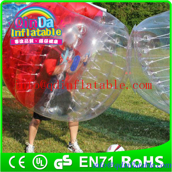 Inlfatable Color Bumper Ball Bubble Football  Soccer Body Zorb bubble soccer ball suit