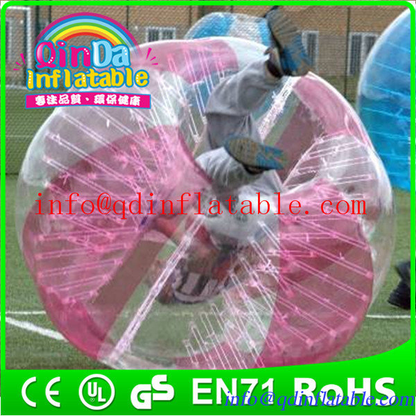 color bumper ball inflatable bump ball for soccer bubble balls for sale