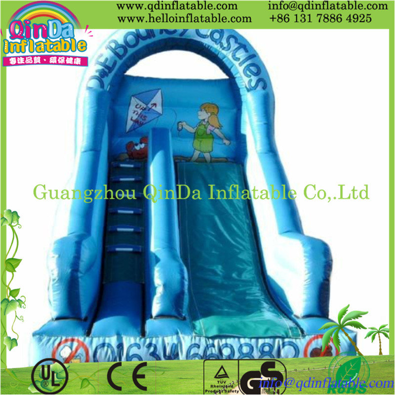 High quality small indoor inflatable slide pool children inflatable pool with slide