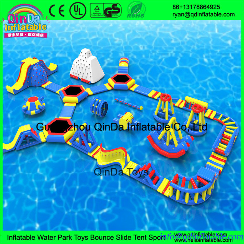 Giant inflatable water park/Summer games for adult/used water park slides for sale