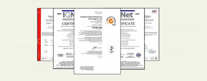 99.9% Pure R507 HFC Refrigerant In Disposable Steel Cylinder 4