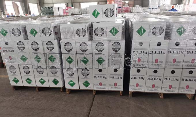 99.9% Pure R507 HFC Refrigerant In Disposable Steel Cylinder 6