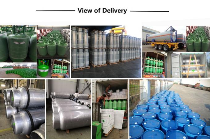 99.5 High Purity Refrigerant R404A Refillable Cylinder 12L 6