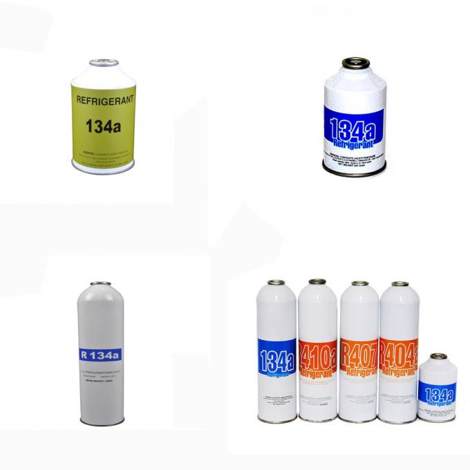 99.99% Ton Tank Package Refrigerant Gas R134A Odorless HFC134A 0