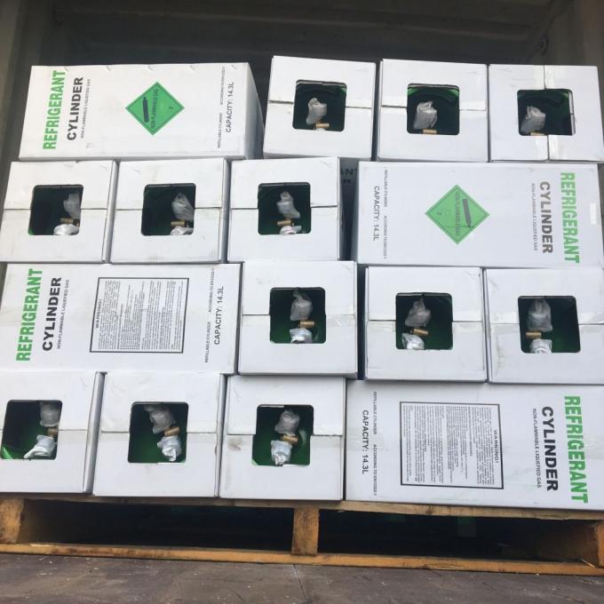 C2h2f4 R134A Refrigerant Coolant Auto Air Conditioning Refrigerant Gas 3