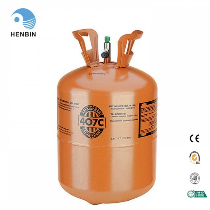 Purity 99.99 R407C Refrigerant Oil Odorless Refrigerator Gas 1
