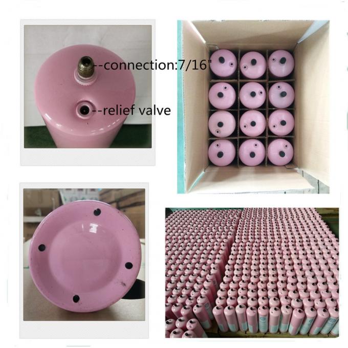 99.99 Purity  410a Refrigerant Disposable Cylinder Odorless 4