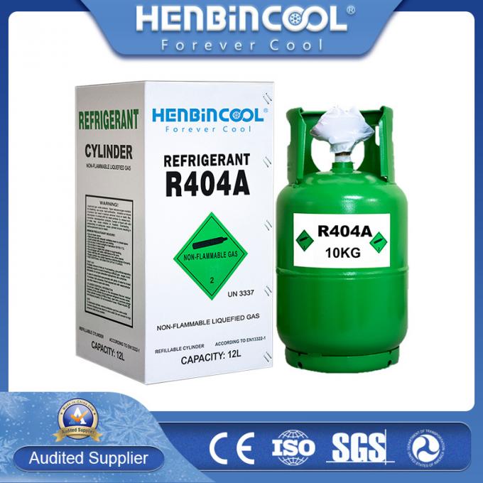 SGS R404A Refrigerant 24 Lb Cylinder CF3CH2f CH3CF3 Formula 1